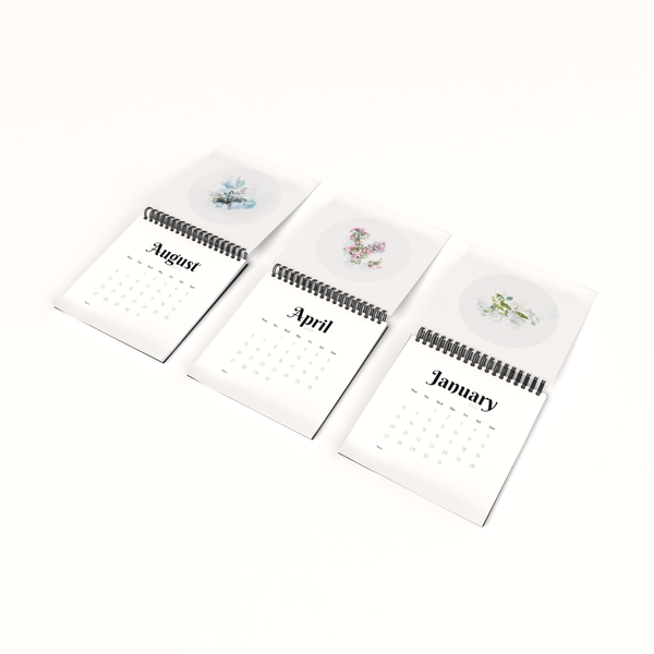 Double Wire Coil Calendars | Custom Double Loop Binding - Bryant Graphics